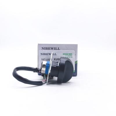 China 60117463 Throttle Knob for XUGONG XE60 80d 135 150 210 260 370 Excavator Parts for sale