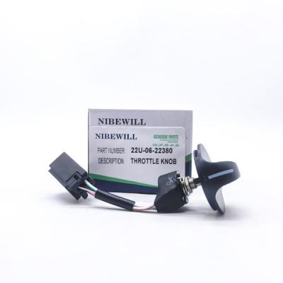 China 22U-06-22380 22U0622380 Potentiometer For PC110-8M0 PC130-8 Excavator Spare Parts for sale