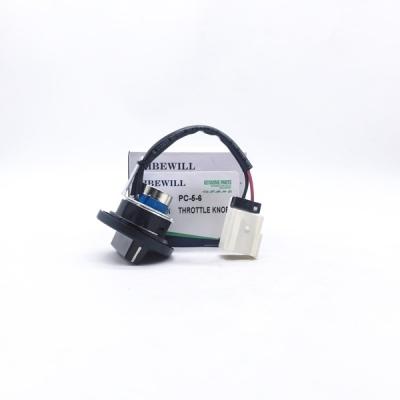 China Excavator Throttle Cable Knob for PC50 PC60-5 PC60-6 Replacement Parts for sale