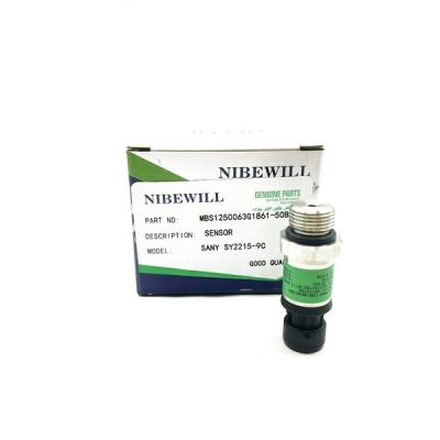 China MBS1250 063G1861 50BAR Danfoss Pressure Sensor for SANY SY2215-9C Excavator for sale