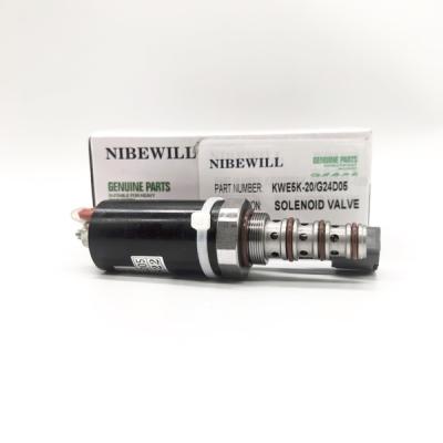 China KWE5K-20 G24D05 Solenoid Valve 24V DC for HD820 Excavator Spare Parts for sale