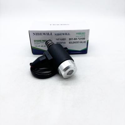China Solenoid Valve Coil 201-60-72100 2016072100 for PC60-7 PC70-7 PC100-6 PC120-6 Excavator for sale