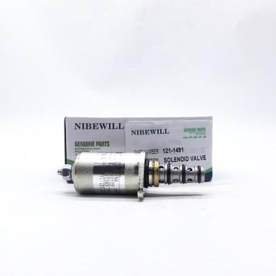 China Safety Solenoid Valve 121-1491 KWE5K-31 G24DB30 for Caterpillar E320C E320D Excavator Parts for sale