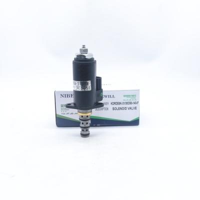 China KDRDE5K-31 30C50-140-F Hydraulic Pump Solenoid Valve 12V 24V for Kobelco SK200 Excavator for sale
