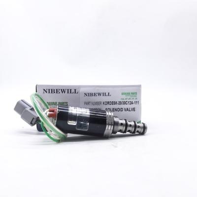 China KDRDE5K-20 30C12A-111 YN35V00004F1 Hydraulic Solenoid Valve for Kobelco SK120 SK200 for sale