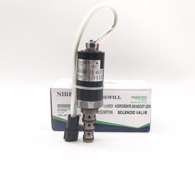 China KDRDE5KR-20 40C07-203 Hydraulic Pump Solenoid Valve for Kobelco SK60-3 SK200-3 Excavator for sale
