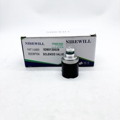 China 24V Transmission Solenoid Valve 0260120025 for Case IH New Holland ZF Excavator Loader Parts for sale