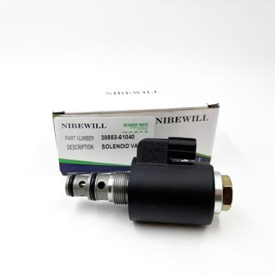 China 38553-61040 KWE6K-22 G24D16B 24V Solenoid Valve for Kobelco SK200 Excavator for sale