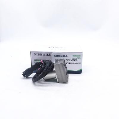 China Solenoid Valve 702-21-57400 7022157400 for PC200-7 PC200-8 Excavator 24V for sale