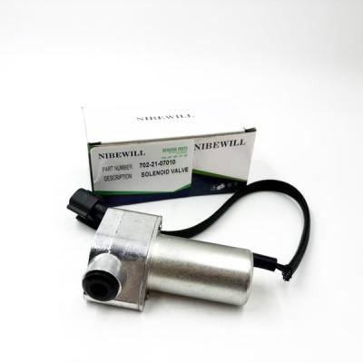 China Excavator Main Pump Solenoid Valve 702-21-07010 for PC200-6 PC220-6 Hydraulic Parts for sale