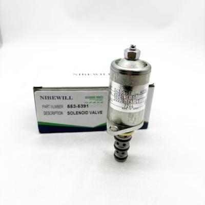 China Solenoid Valve 553-5391 5535391 for SY215-10 SY245-10 SY365-10 Excavator Hydraulic Pump for sale