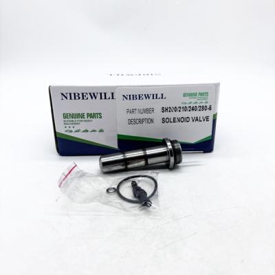 China Solenoid Valve Spool for SH200 SH210 SH240 SH280 Excavator 20-30 Ton Hydraulic Parts for sale