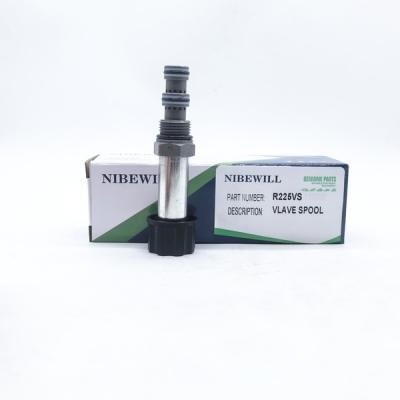 China Solenoid Valve Spool for R225VS R225-7 R210-7 Excavator Spare Parts 24V for sale