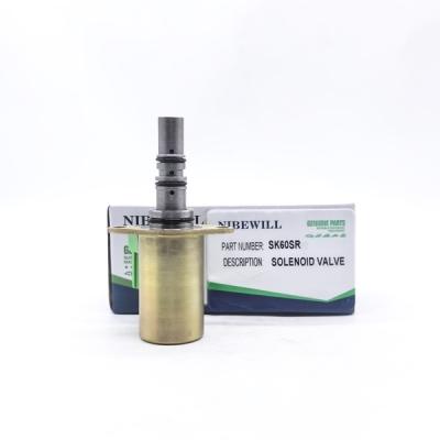 China Green Plug Solenoid Valve YT35V00004F1 for Kobelco SK60SR SK70SR Excavator for sale