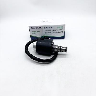 China SD1231-C1120 SD1231C1120 Solenoid Valve for Excavator Parts 24V Hydraulic for sale