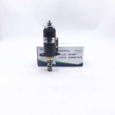 China New Solenoid Valve 225-4558 2254558 for Excavator E320B 320C 330D 24V for sale