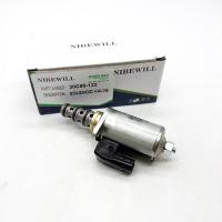 China 30C50-122 24V Hydraulic Pump Solenoid Valve for K3V112 K3V140 Excavator for sale