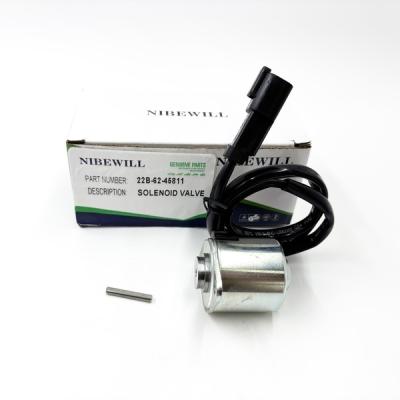 China 22B-62-45811 Premium Rotary Solenoid Valve Coil for PC200-8MO Excavator 24V for sale