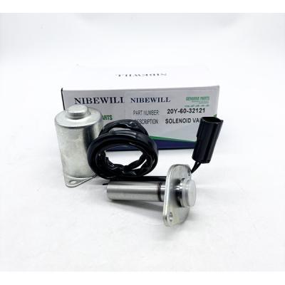 China 20Y-60-32121 Solenoid Valve for PC130-7 PC200-7 PC300-7 Excavator Parts for sale