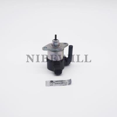 China 1C010-60015 6680749 Fuel Shutoff Solenoid for Kubota V3300 V3600 M6800 M8200 12V for sale