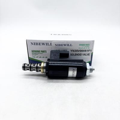 China YN35V00051F1 Solenoid Valve for SK200-8 SK210-8 SK250-8 Excavator 24V for sale