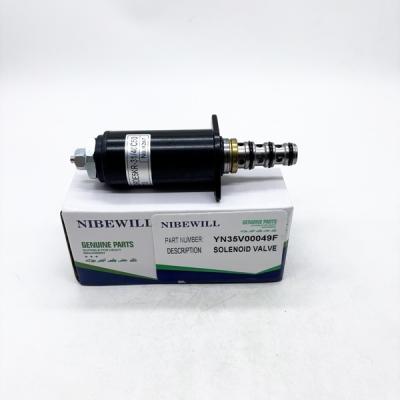China Premium Solenoid Valve YN35V00049F for SK200-8 SK210-8 SK250-8 Excavator 24V for sale