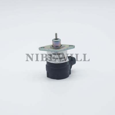 China 1G598-60010 Shut Off Solenoid Valve 12V for Kubota Tractor Excavator for sale