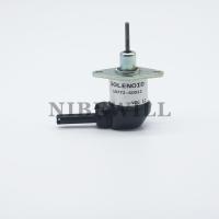 China 1G772-60012 Solenoid Shutoff Stop Solenoid for Kubota Diesel Excavator 12V for sale