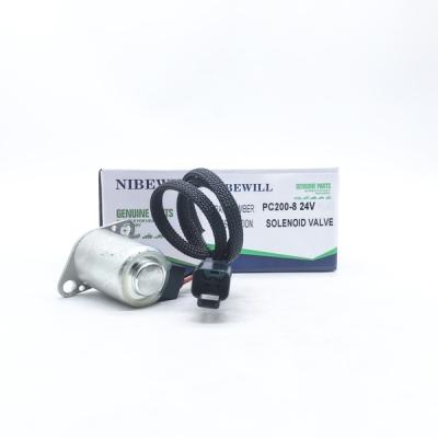 China 24V Solenoid Valve 20Y-60-32121 20Y-60-32120 for PC200-8 PC210-8 Excavator for sale