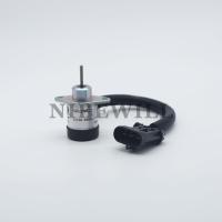 China 1J710-60011 Shutoff Solenoid for V2607 Engine Compatible with Bobcat Construction Equipment 12V for sale