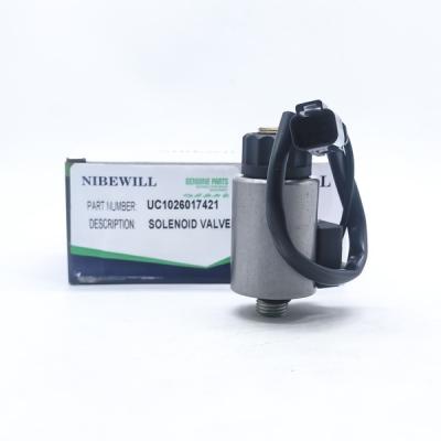 China Solenoid Valve UC1026017421 for WA150-5 WA200-5 WA250-5 WA320-5 Wheel Loader for sale