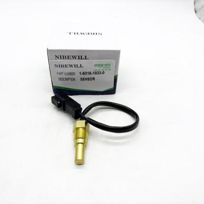 China Water Temperature Sensor 1831610330 for EX300-5 EX200-5 EX220-5 Excavator for sale