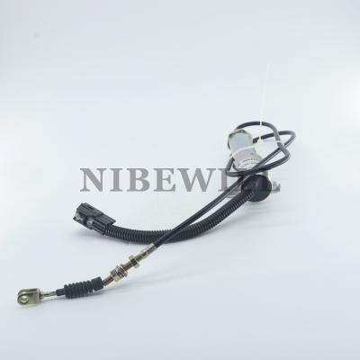 China 11N6-666030 11N6-66090 Flameout Solenoid Valve for Hyundai R210/215-9-7 Excavator 24V for sale