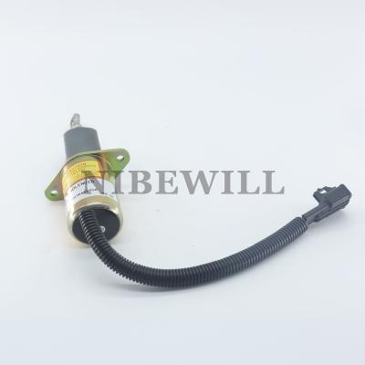 China 37Z36-56010 Flameout Solenoid Switch Excavator Stop Solenoid 24V for C3977620 for sale