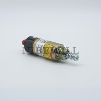 China 155-4651 Fuel Shutoff Solenoid 12V 24V for Caterpillar E325 446B 446D Excavator for sale
