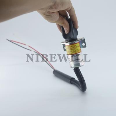 China 270-10871 Stop Solenoid 24V for Corsa Marine Captain Excavator Shutoff Solenoid for sale