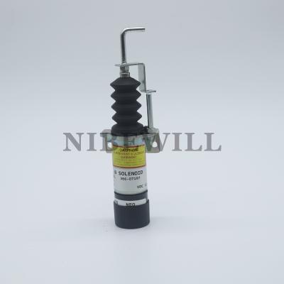 China 366-07197 Fuel Shut Off Solenoid 12V Compatible with Lister Petter Engine Stop Solenoid for sale