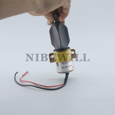 China 600-815-7550 Stop Solenoid 24V for Komatsu PC200LC-6 WA320 Excavator for sale