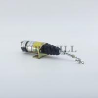 China 1502-24C7U1B2S1 SA-4849-24 Fuel Shutdown Solenoid Valve 24V for C-ummins 6CT Engine for sale