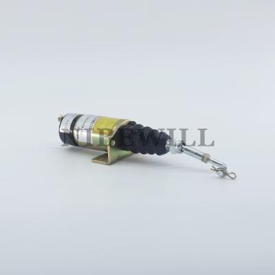 China 1502-24C7U1B2S1 SA-4849-24 Fuel Shutdown Solenoid Valve 24V for C-ummins 6CT Engine for sale