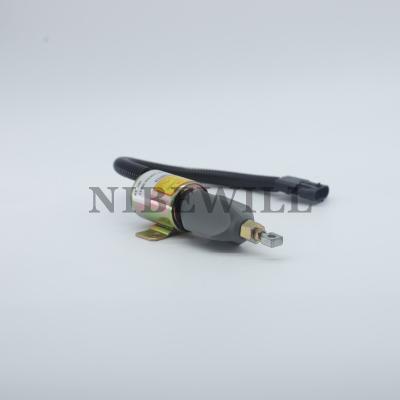 China 1750ES-24E7UC3B1S7 Fuel Stop Solenoid Valve 24V for Yuchai Construction Machinery Parts for sale
