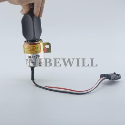 China 1751RSV 12V 24V Engine Stop Solenoid OEM for Excavator Construction Vehicle 9883038 SA-3800-24 for sale