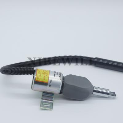 China 1753ES 1700-4069 12V 24V Shutoff Solenoid Valve for Woodward P400WCU XP375WCU OEM Stop Solenoid for sale