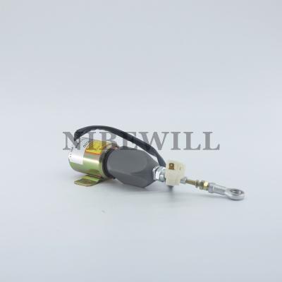 China 6108-1115030 Fuel Shutoff Solenoid Replacement for Yuchai 24V Stop Solenoid for sale
