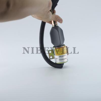 China Fuel Shut Off Solenoid 7610RE501450 12V for John Deere Construction Equipment for sale