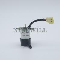 China Stop Solenoid 16271-60010 16271-60012 for Kubota KX61-2 Excavator Shutoff Solenoid for sale