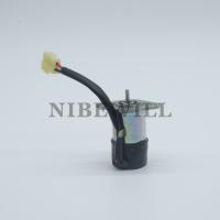 China Stop Solenoid 16271-60010 16271-60012 for Kubota KX61-2 Excavator Shutoff Solenoid for sale