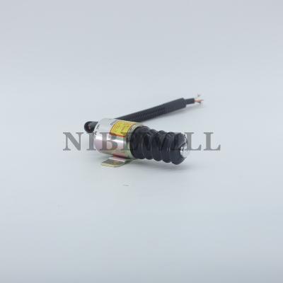 China Willbeok Fuel Solenoid Valve 208454 12V Shutoff Solenoid for Miller Excavator Parts for sale