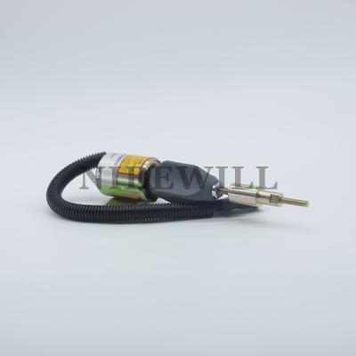 China Fuel Shutoff Solenoid Valve 3355427 961000780034 12V Stop Solenoid for C-ummins Excavator for sale