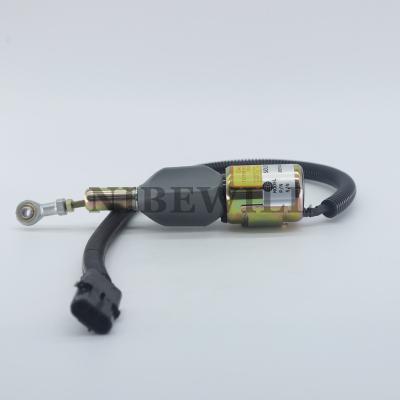 China 3935429 Fuel Stop Solenoid Replacement for Cummins 6BT 5.9L 12V Engine Shutoff Solenoid for sale